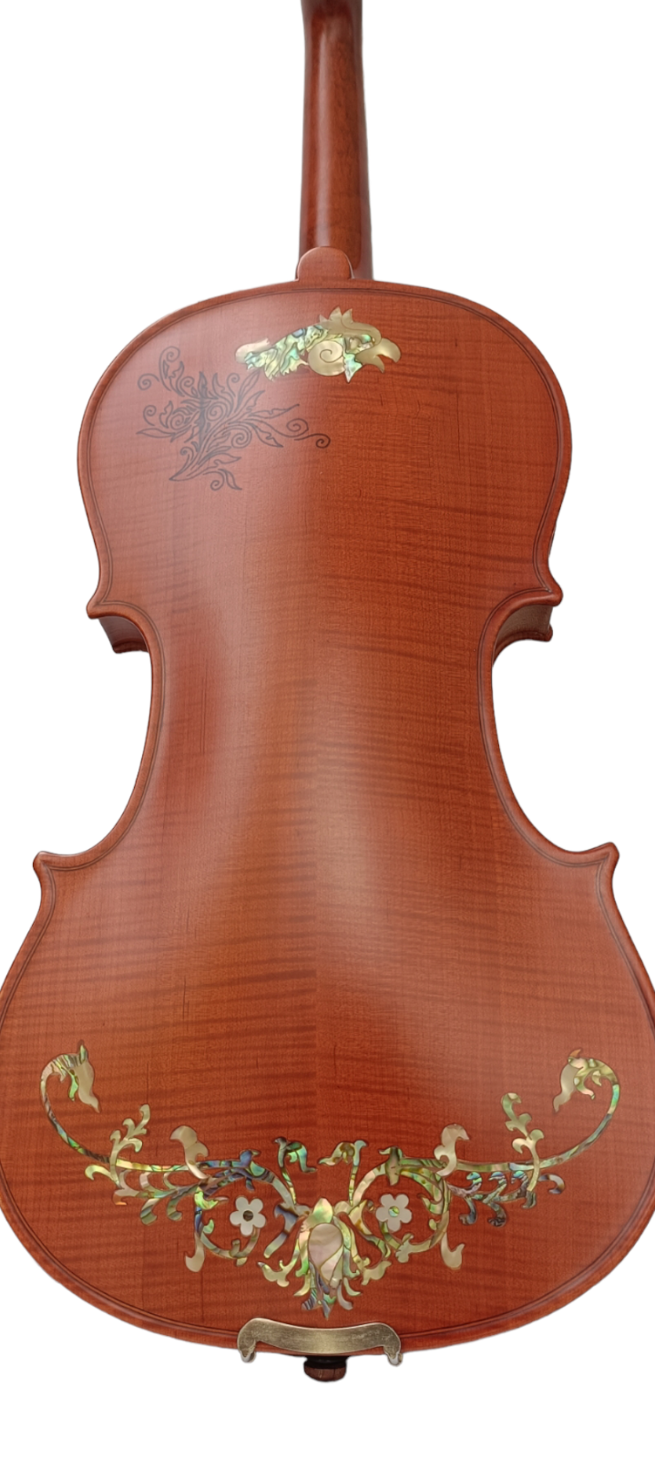 ANTONIOTSAI VIOLIN 4/4 HANDMADE SOLID TIGER MAPLE, REAL ROSE PEARL ...