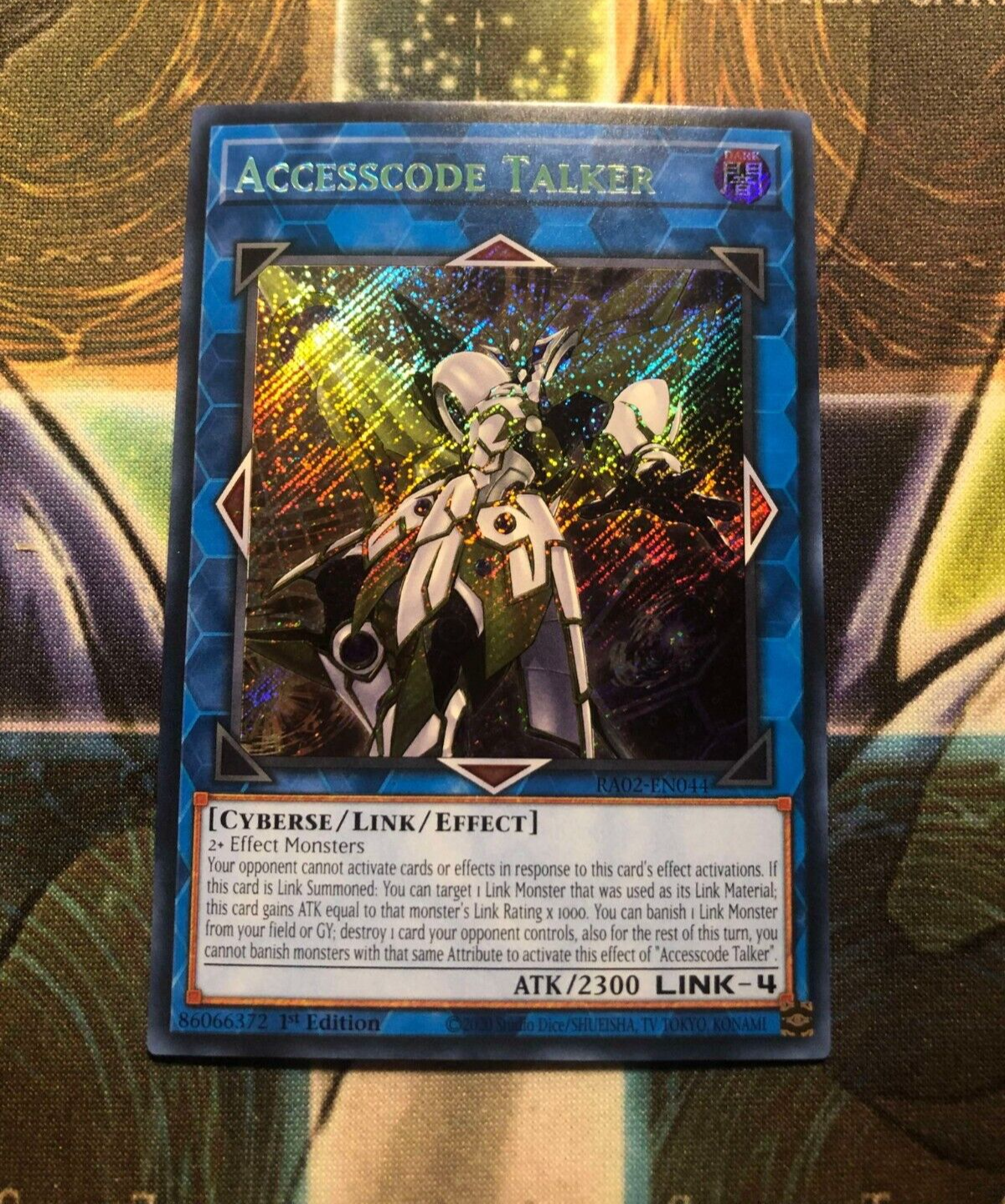 ACCESSCODE TALKER *** 1ST EDITION SECRET RARE RA02-EN044 MINT/NM YUGIOH ...