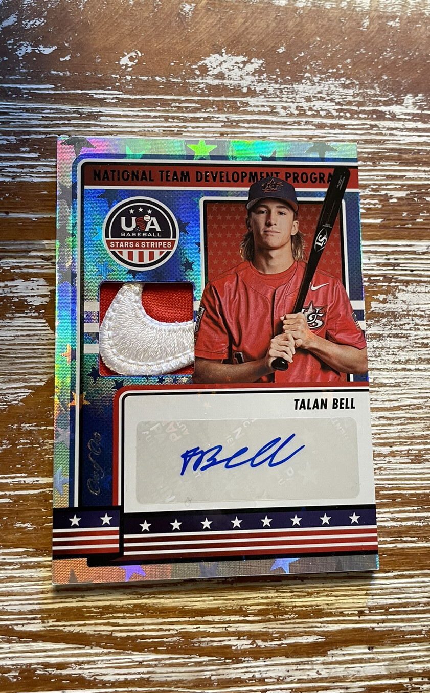 Talan Bell 1/1 Nike Patch Auto | eBay