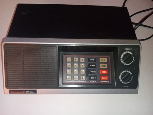 Vintage Bearcat 210XL Base Unit Scanner Police/Fire | eBay