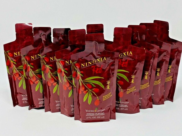 Ningxia Red 2oz Singles 30pack Young Living Essential Oils Exp 07/2021 ...