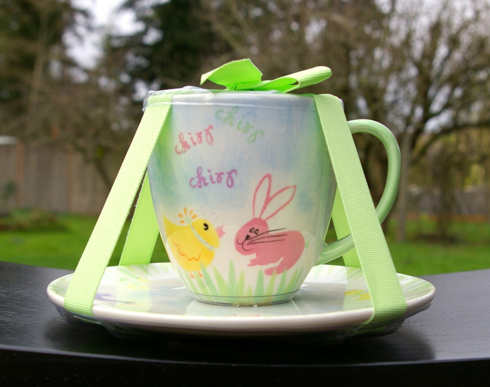 Starbucks Coffee Company 2007 Easter Bunny Chick Duck Spring Mug ...