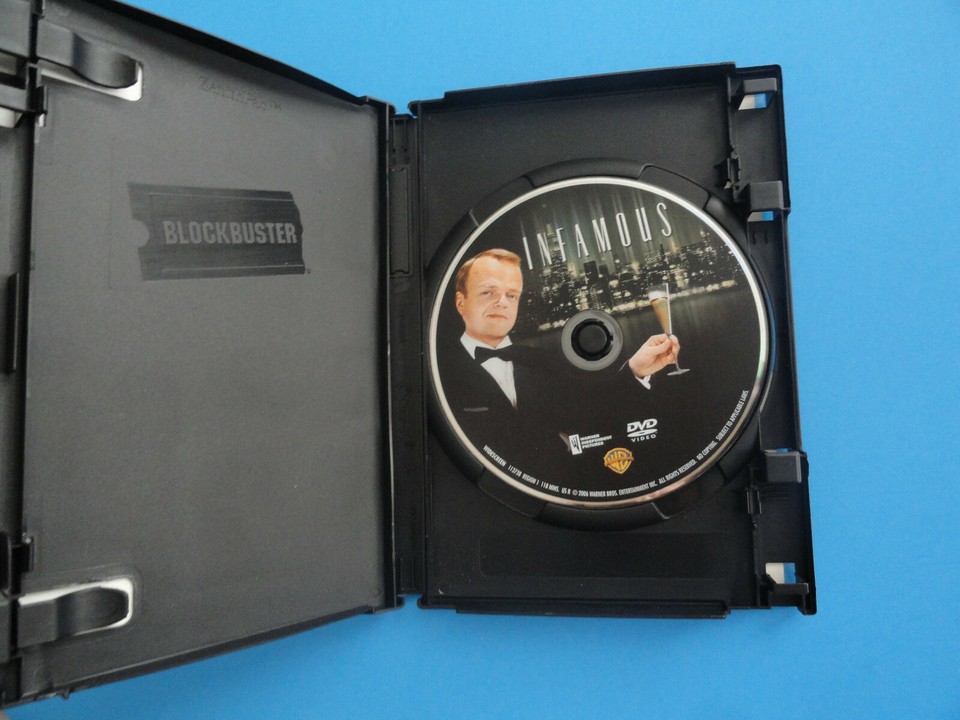 INFAMOUS (BLOCKBUSTER VIDEO CASE & DVD 2006) SANDRA BULLOCK, DANIEL ...