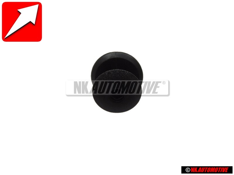 Original VW Trim Clip Satin Black - 7H0867299 01C | eBay