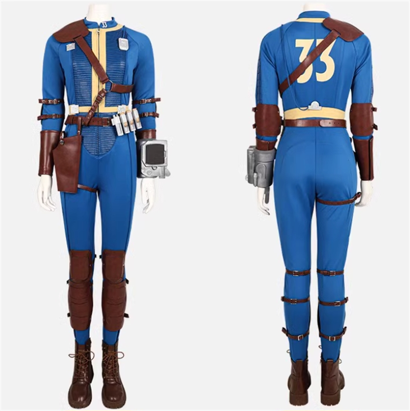 Fallout Lucy MacLean Cosplay Costume Jumpsuit Outfit Women Bodysuit ...