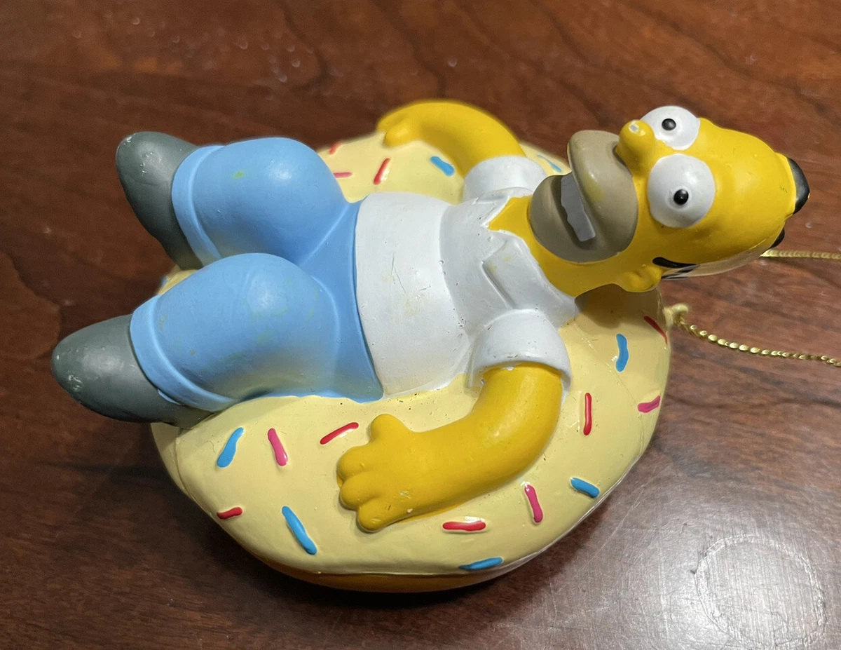 Homer Simpson Doughnut Ornament