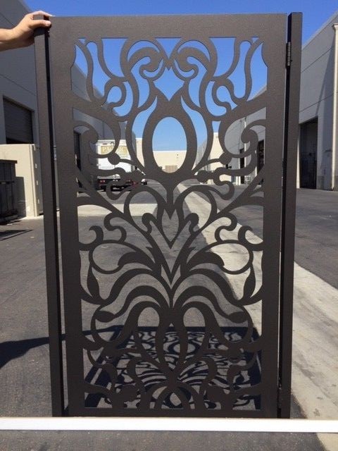 Contemporary Steel Gates