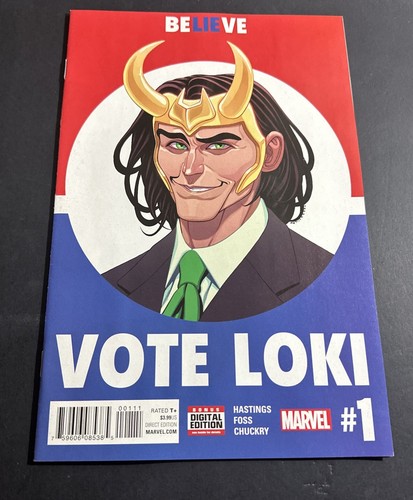 Vote Loki #1 (Marvel, 2016) - 1st Issue! God of Mischief 8.0 J4 | eBay