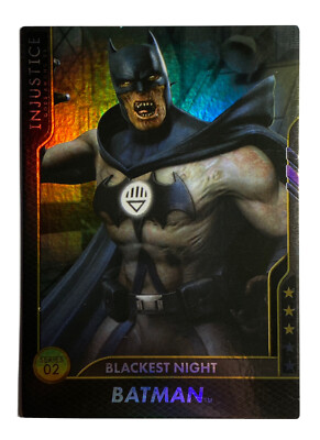DC Injustice Arcade Card “Batman” (Blackest Night) Foil #060/110 | eBay