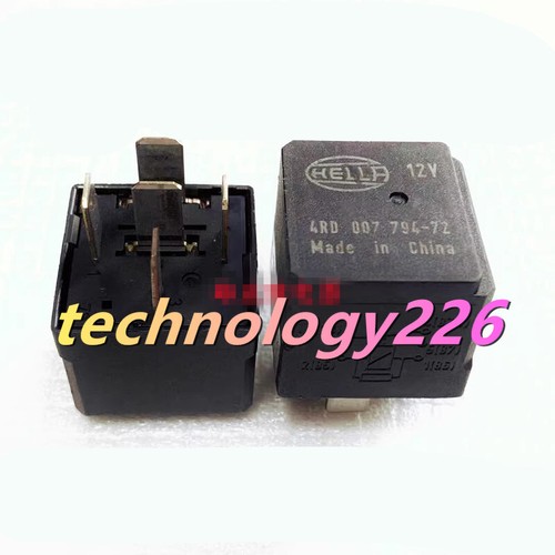 1PC NEW HELLA Automotive Relay 4RD 007 794-72 12V 5 pin 40A #YX | eBay