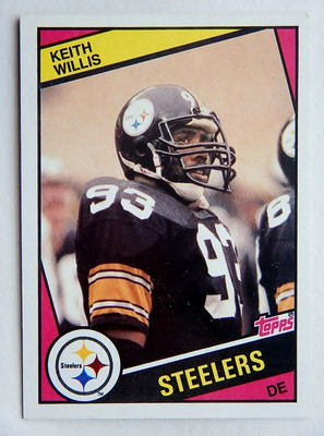 Keith Willis #172 Topps 1984 Football Card (Pittsburgh Steelers) VG | eBay