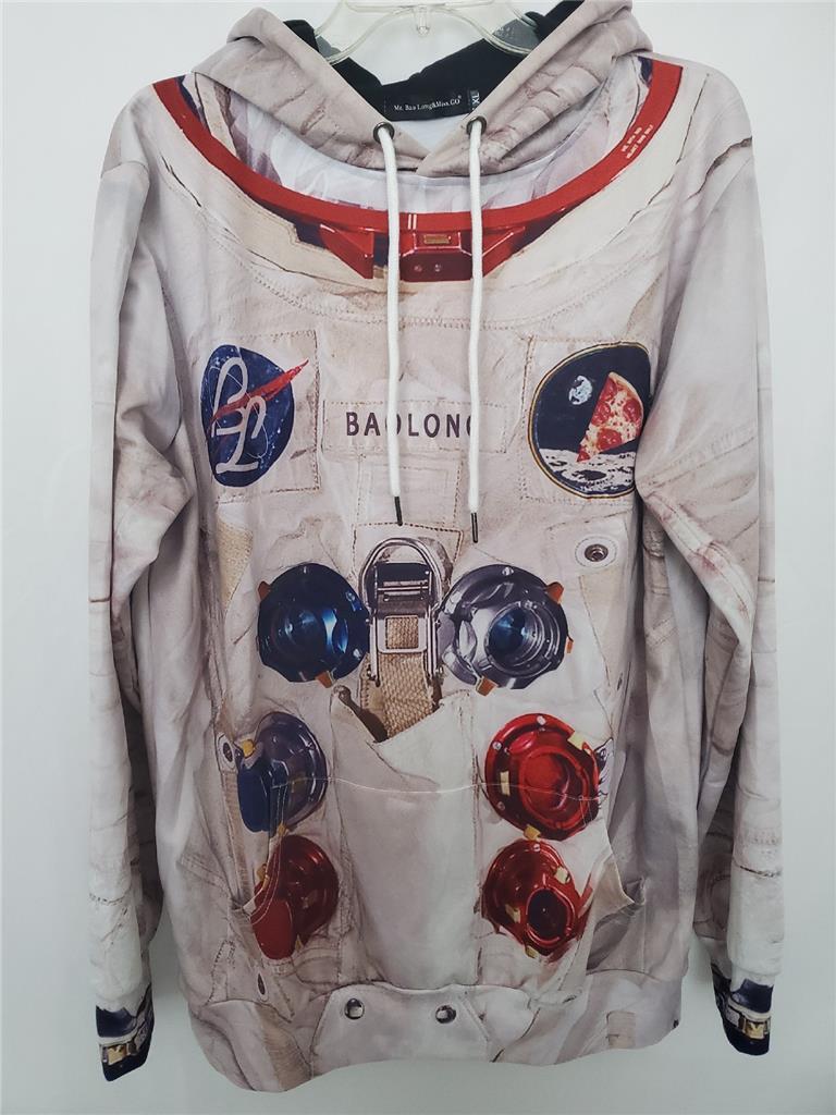 Mr. Bao Long & Miss GO Space Astronaut Hoodie Pouch P… - Gem