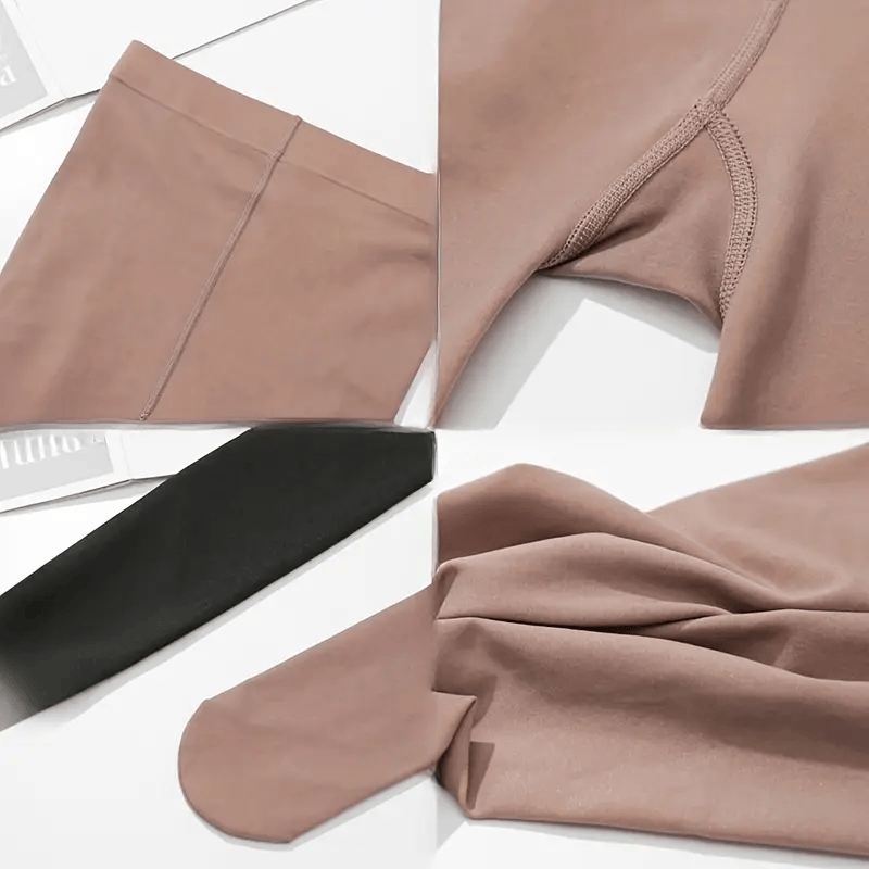 85g(no fleece) Plus size Flawless Fake Translucent Warm Pantyhose ...