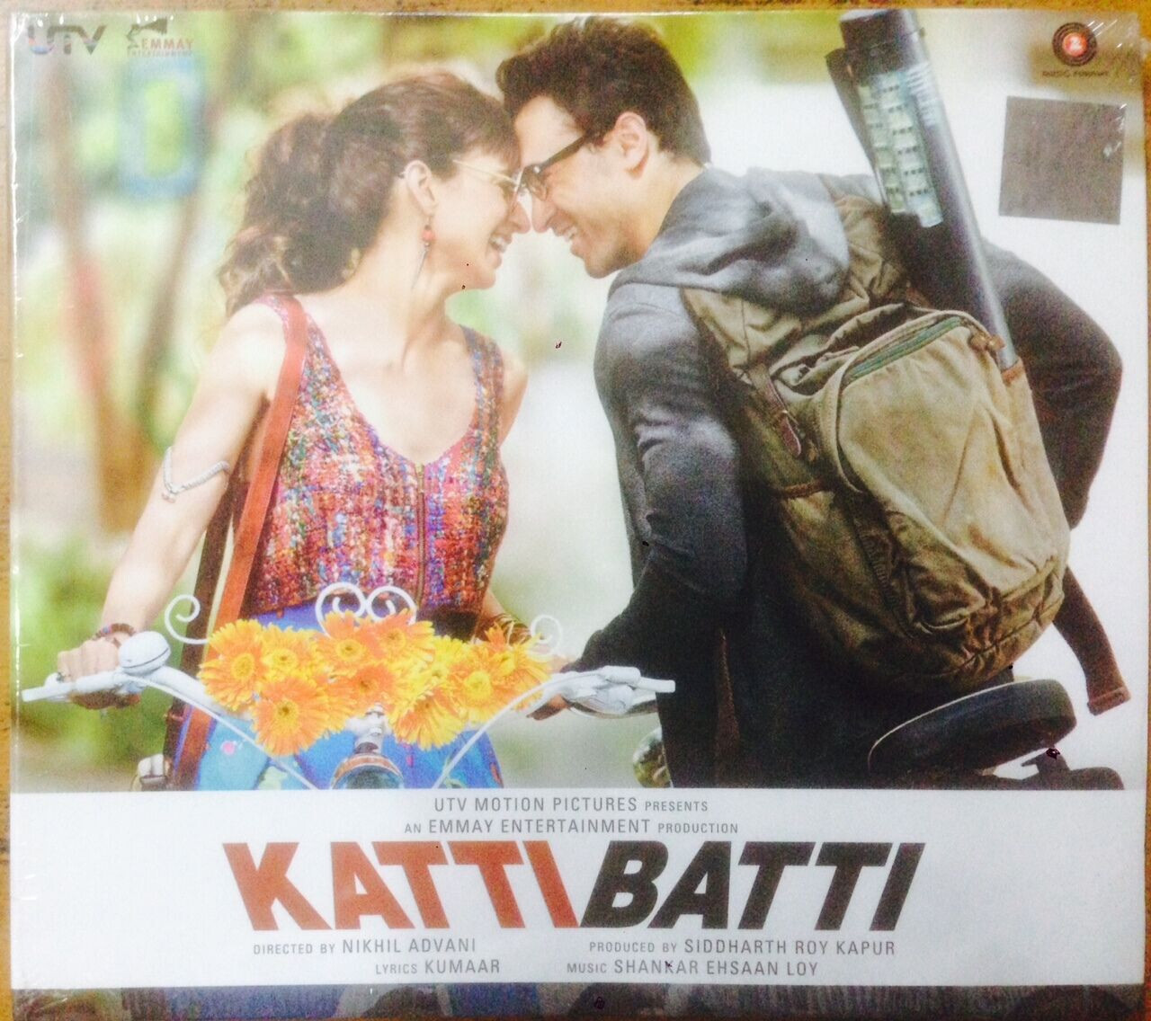 Katti Batti - 2015 Official Hindi Movie Audio CD, Imran Khan, Kangana ...