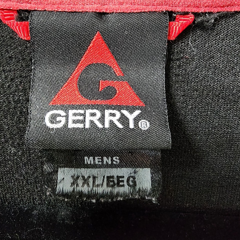 Gerry Men's Full Zip Logo Side Pocket Sweater Jacket, Gray, XXL | eBay