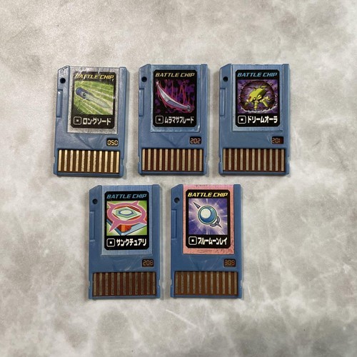 Rockman EXE Battle Chip 5 Pieces Bulk Sale | eBay