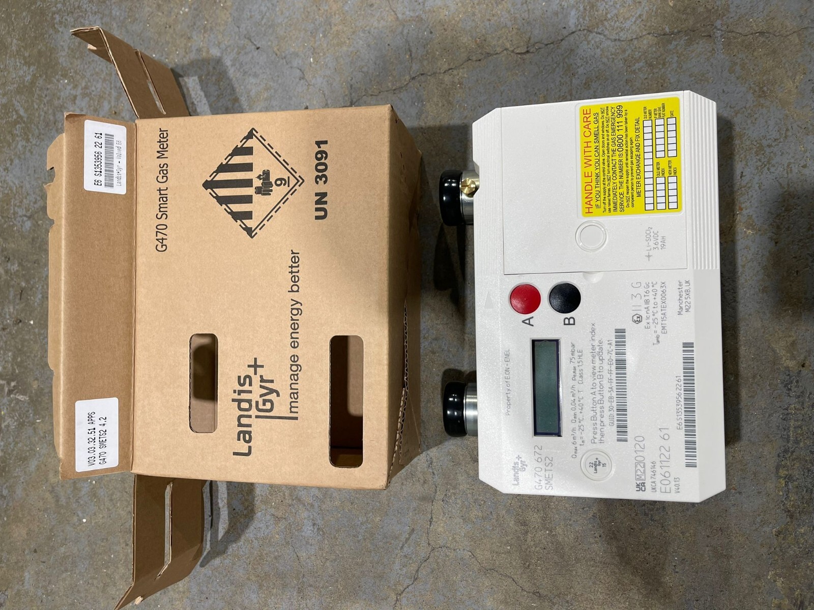 Gas Meter Clearances