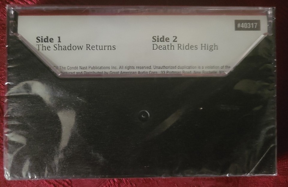 The Shadow The Shadow Returns/Death Rides High Cassette Brand New Factory Sealed | eBay