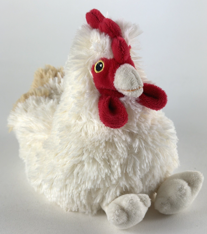 Warmies Chicken Plush Lavender Scented Weighted Microwave Stuffed ...