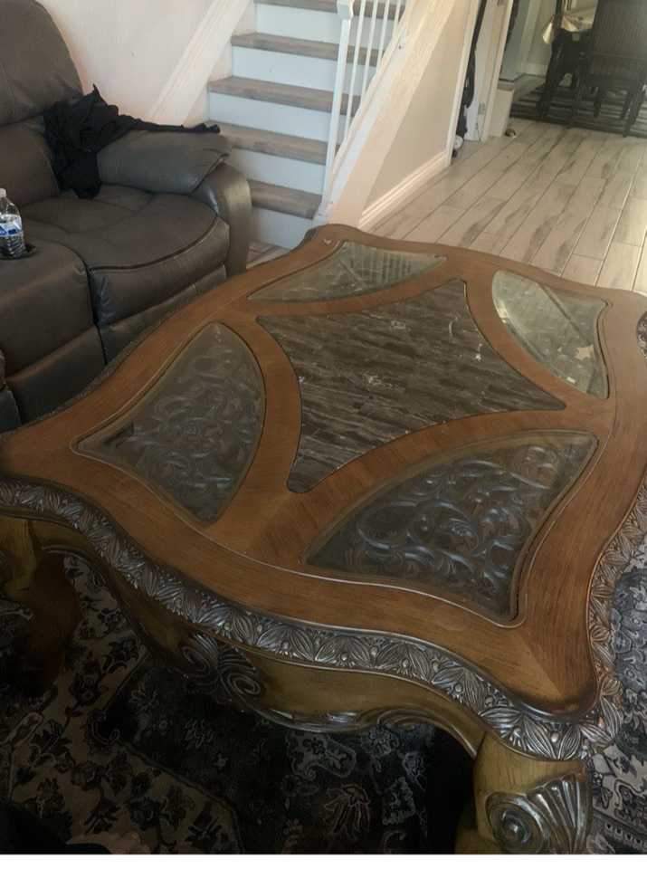 3 piece Coffee Table set Paradiso Michael Amini Collection | eBay