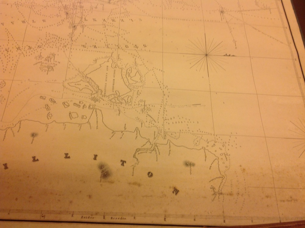 A VERY Rare 1843 ANTIQUE MAP BY HULST VAN KEULEN , JACOB SWARTAND H.L ...
