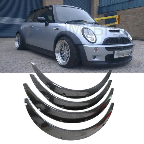 For Mini Cooper R53 R56 R58 Fender Flares Wheel Arch Extra Wide Body ...