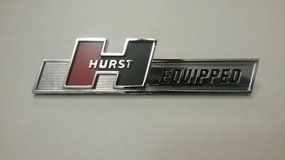 HURST EQUIPPED EMBLEM | eBay