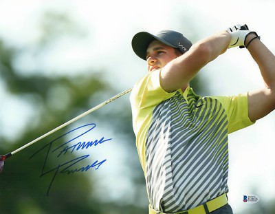 PGA PHENOM PATRICK RODGERS SIGNED AUTOGRAPHED 11X14 PHOTO BAS COA ...