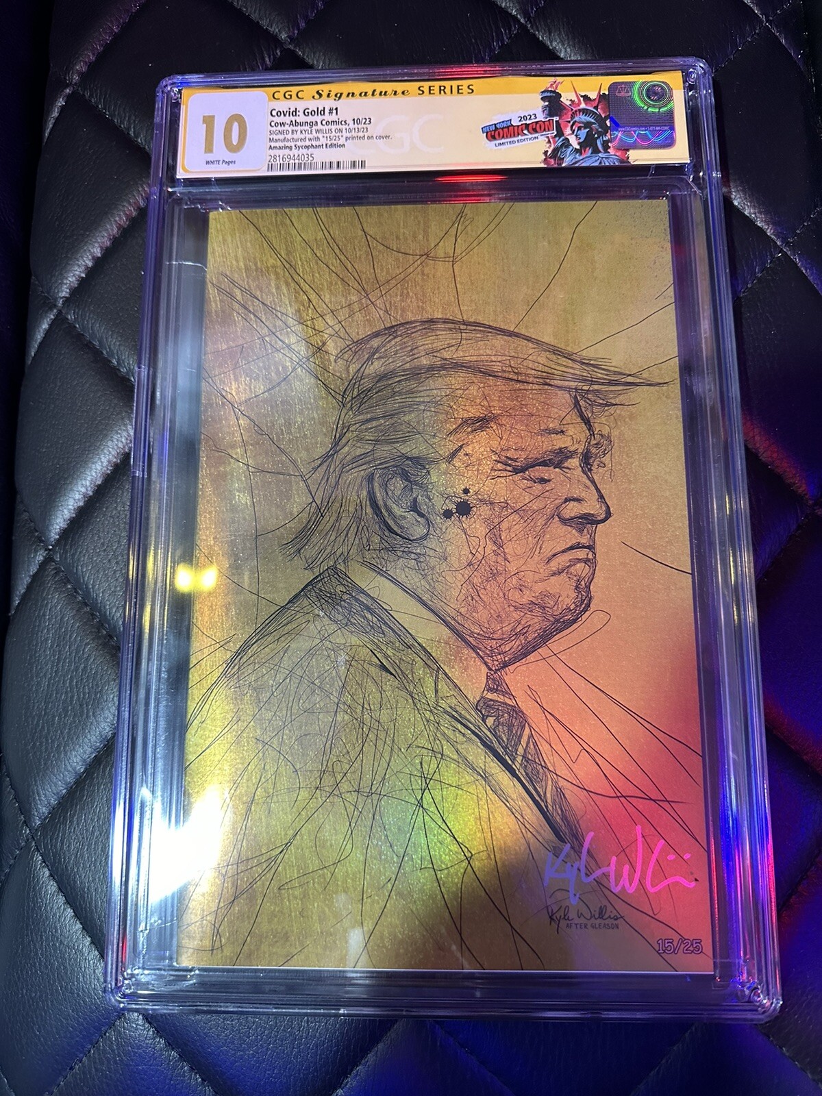 Donald Trump Amazing 1st Ever Edition CGC Signed 10 COVID SUPER RARE!🤯 ...