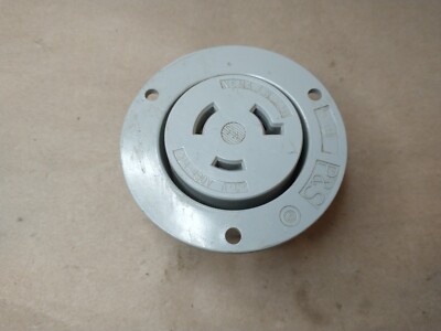 Pass & Seymour 20A 480V receptacle NEMA L8-20 turnlok flanged outlet | eBay