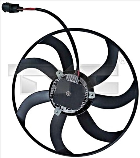 TYC Radiator Fan For VW SEAT SKODA AUDI Amarok Caddy III Golf Mk5 ...