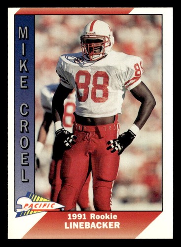 Mike Croel 1991 Pacific Card #542 Nebraska Cornhuskers | eBay