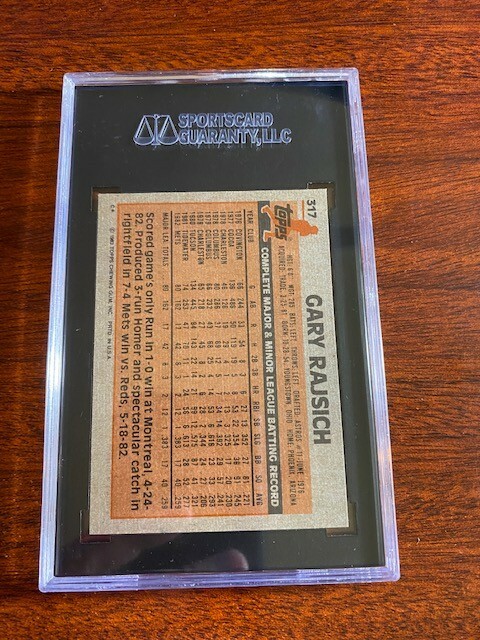 1983 Topps - #317 Gary Rajsich (RC) for sale online | eBay