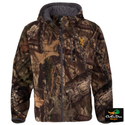 NEW BROWNING WASATCH CB FLEECE JACKET MOSSY OAK BREAK UP COUNTRY CAMO ...