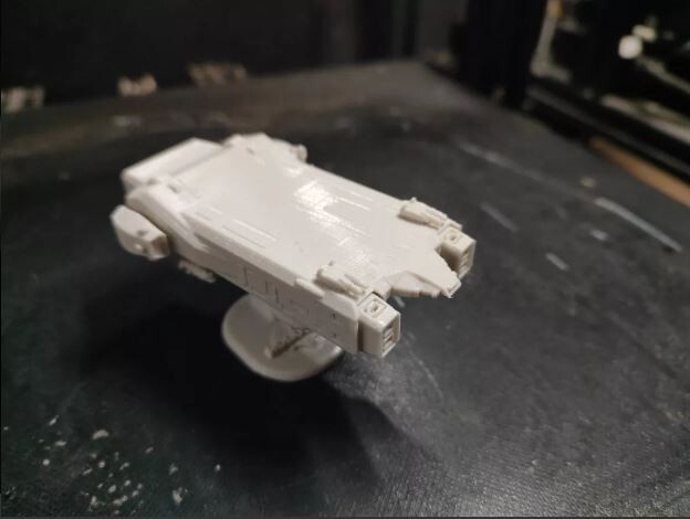 Rdf Armd 3.9 inch length Macross Robotech Ship Fleet Battles Models ...