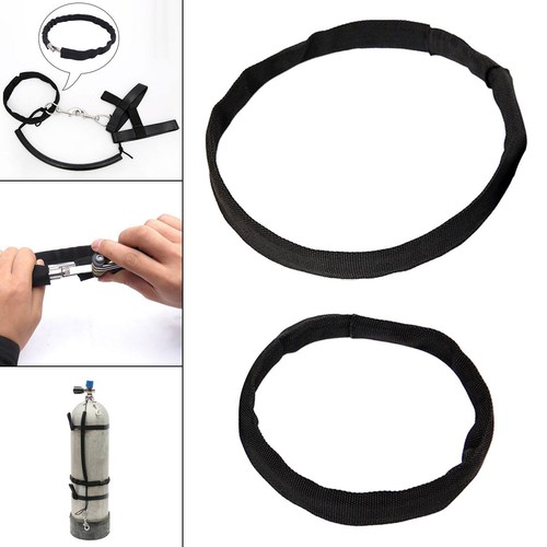 Diving Tank Hoop Strap Nylon Protection Belt sidemounted Steel Rings ...