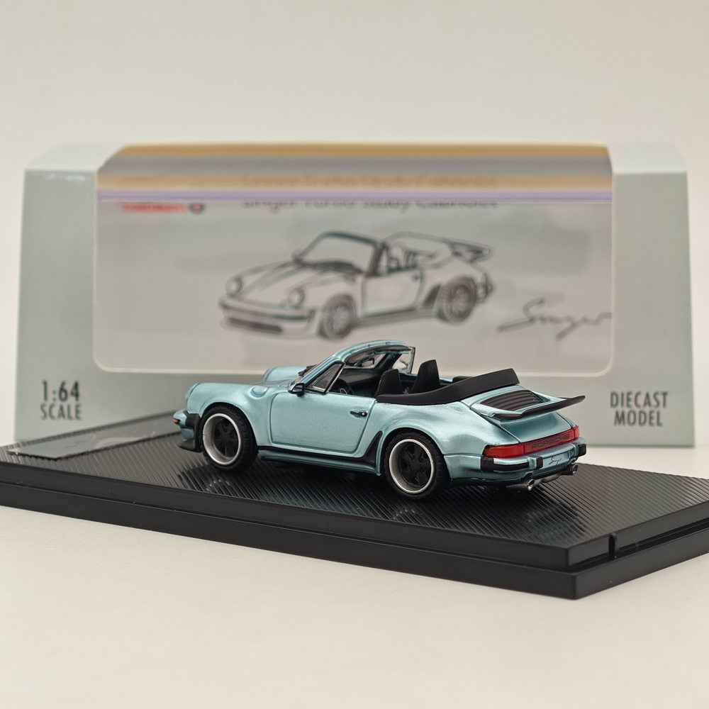 1/64 RM Porsche 930 Singer Turbo Study Cabriolet Diecast Toy Car ...