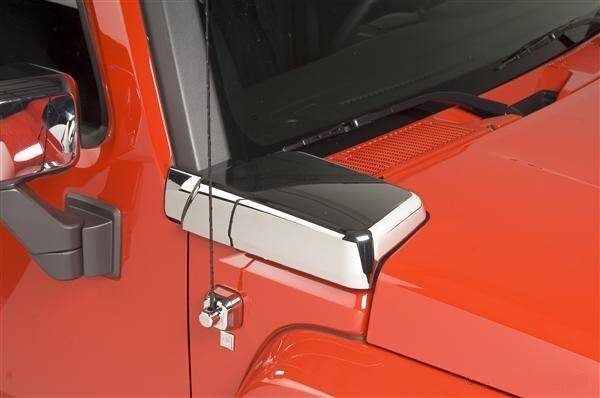 Chrome Hood Intake Cover Cap Molding For 2006-2010 HUMMER H3 ...