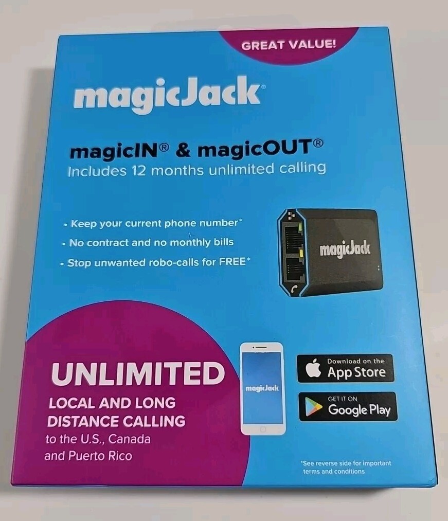 MagicJack Magic In & Magic Out VoIP 895034001167 | eBay