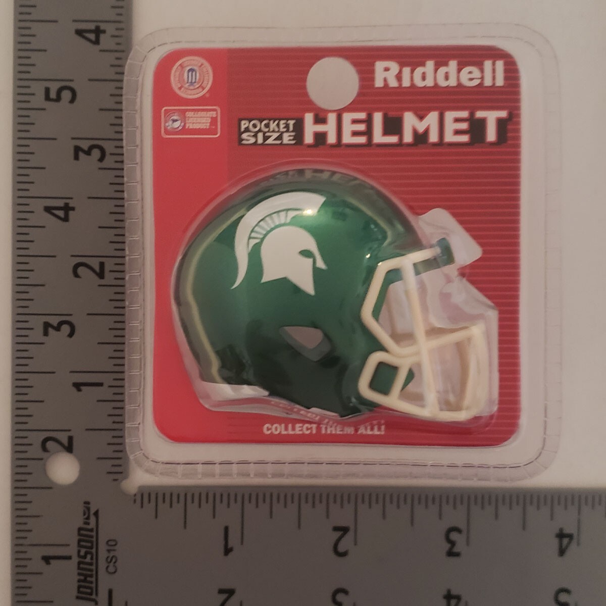 Michigan State Spartans Riddell Speed Pocket Pro Helmet in Clam Shell ...