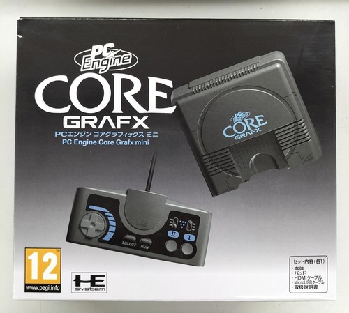 TurbografX-16 EU Version KONAMI Core Grafx Mini HDMI PC Engine Console ...