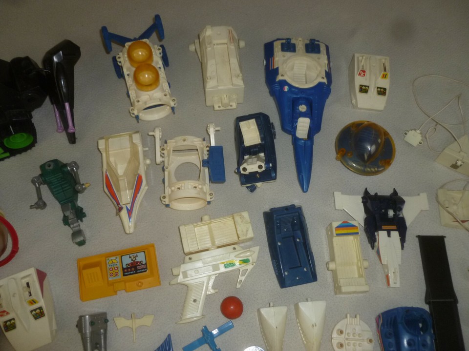 HUGE VINTAGE MEGO MICRONAUTS LOT BATTLE CRUISER HYDRA GIANT ACROYEAR ...