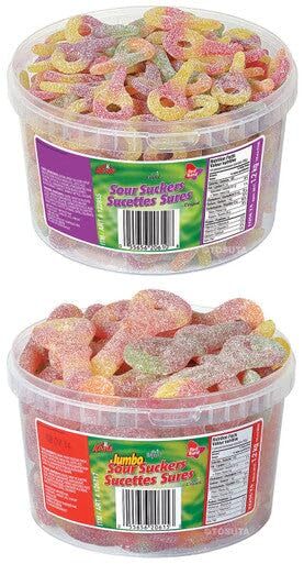 Sour Sucker/Keys Bundle with Sour Suckers Gummy Candy 1.1 Kg (300 Count ...