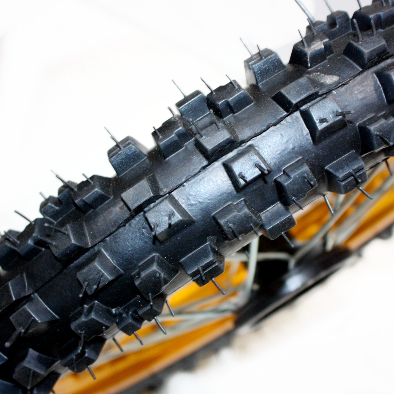 GOLD 15mm Axle 60/100 - 14 14" Inch Front Wheel Rim Tyre Tire PIT PRO ...