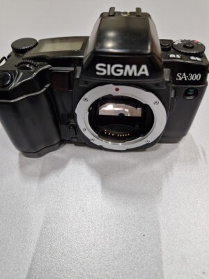 Sigma SA-300 35mm SLR Film Camera Only Body Black For Parts/Repair | eBay
