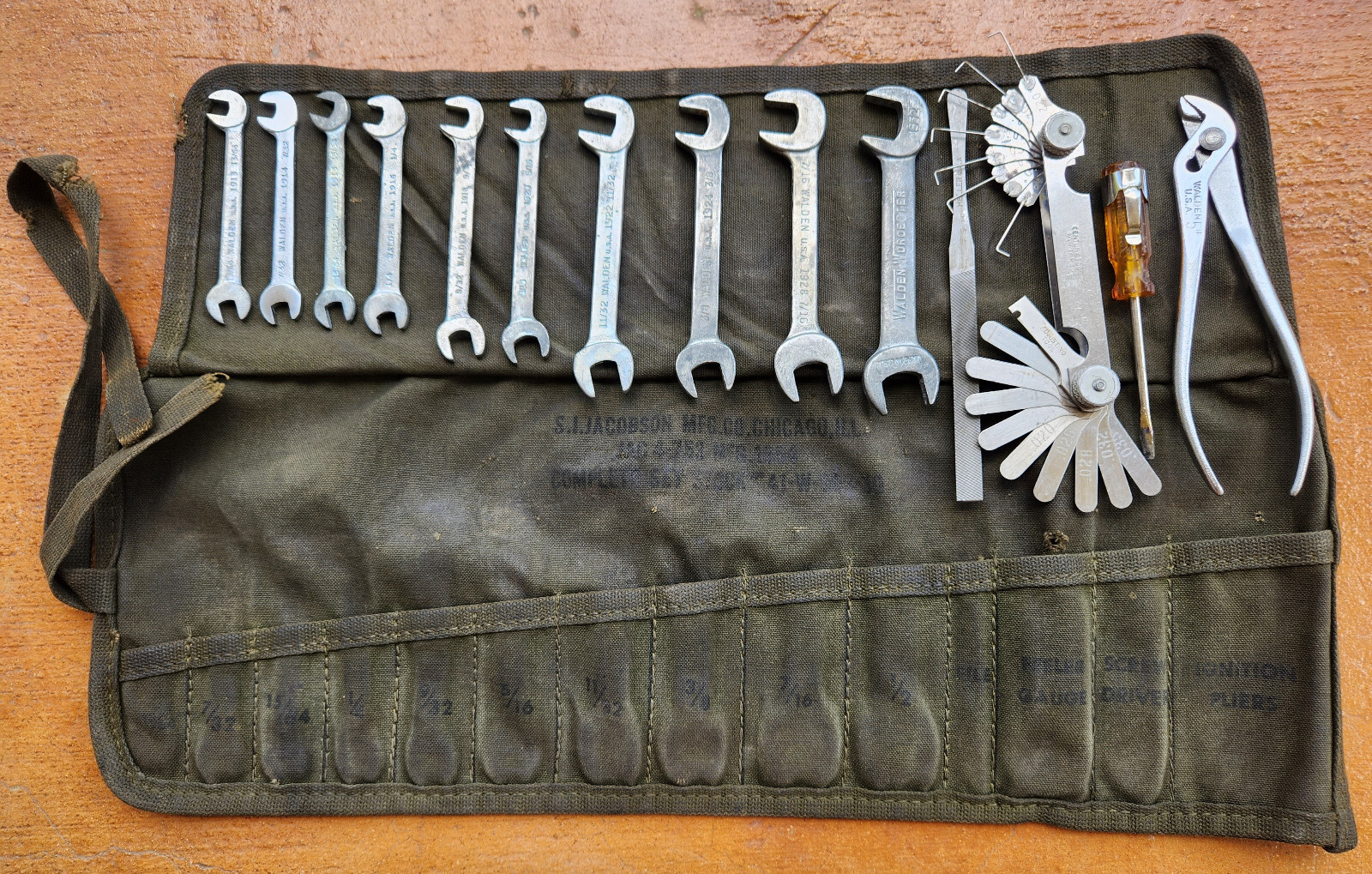 Vintage S.I. Jacobson Ignition Tool Set 41-W-903-30 from 1954 | eBay