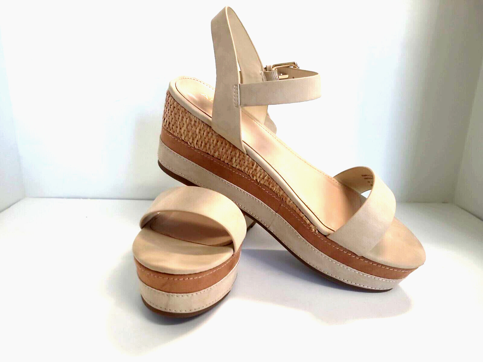 Aldo Sandals Womens 10 Slingback Strap Wedge Platform… - Gem