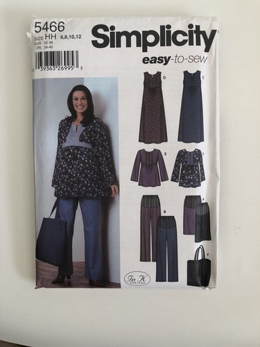Simplicity Sewing Patterns Women’s 5466 Uncut Easy to Sew | eBay