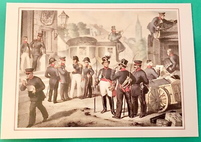 Royal Prussian Army Painting / Drawing Postcard - Unposted | eBay