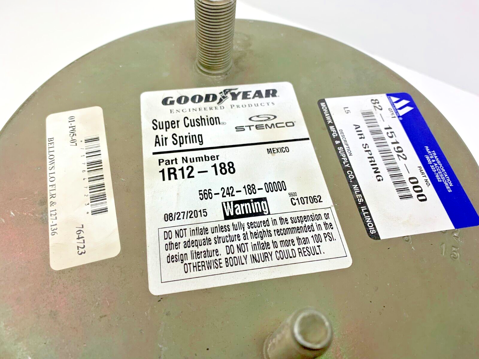 Goodyear 1R12-188 Air Bag Suspension Super Cushion Air Spring | eBay